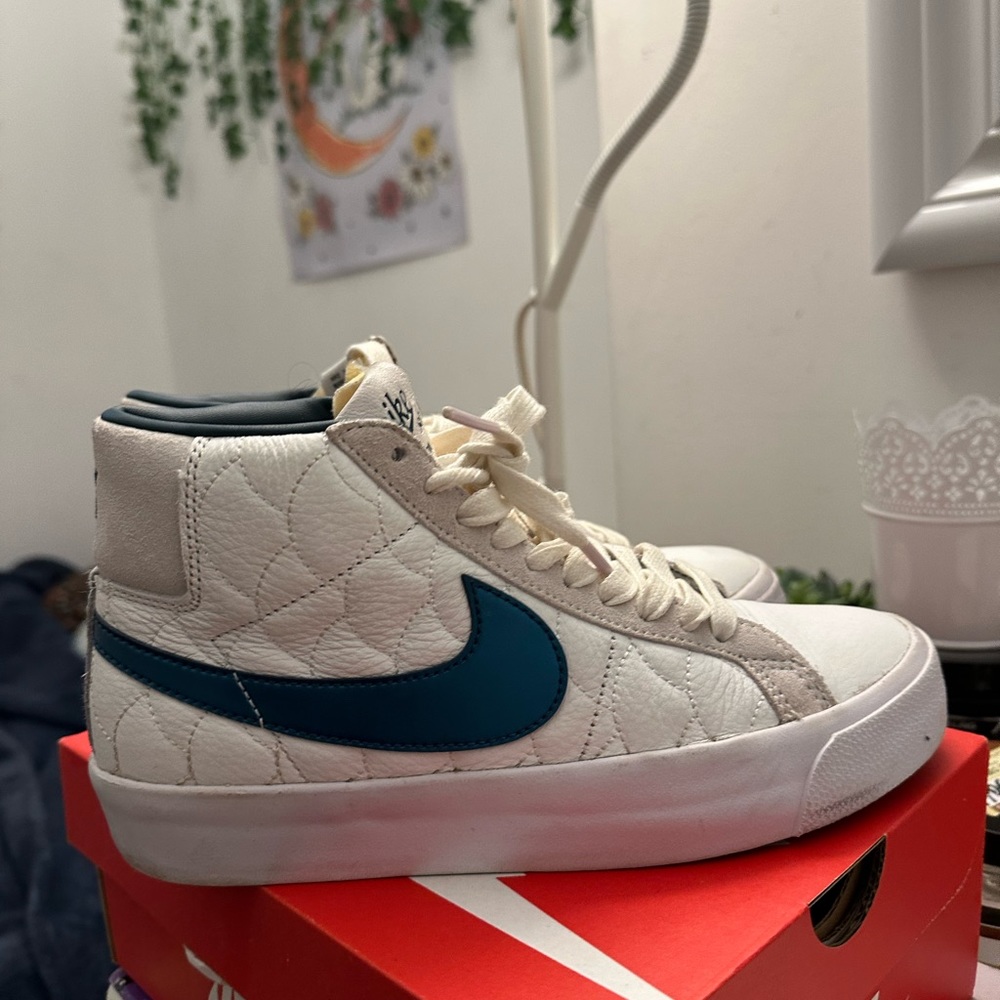 Eric Koston X Zoom Blazer Mid Sb 'White Nightshade' - Gem